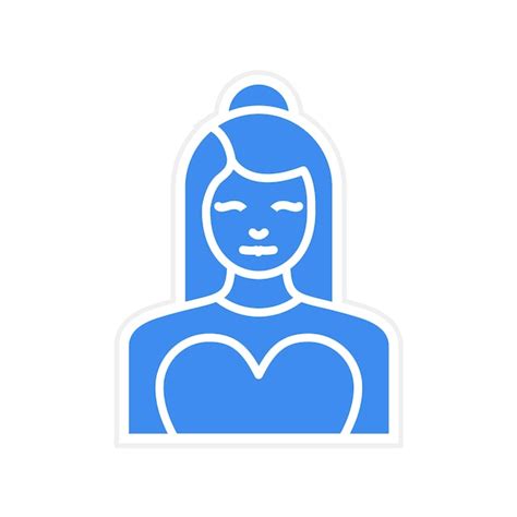 Premium Vector Female Model Icon Vector Image Can Be Used For