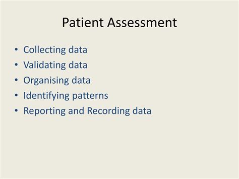 Ppt Patient Assessment Powerpoint Presentation Free Download Id 9345570