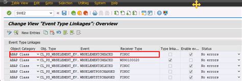 Sap Abap Central Sap Business Workflow Trigger Workflow Behind Tcode Cj20n