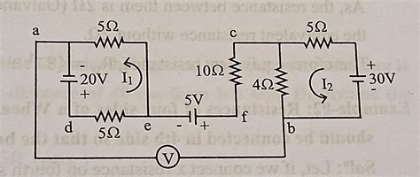 [high School Physics Resistor Circuits] Calculate The Voltmeter Reading In The Given Circuit