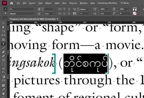 Character Encoding Error In Padauk And Burmese Myan Adobe Product