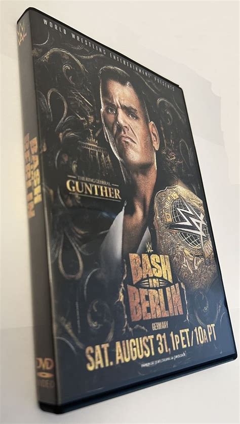 Wwe Bash In Berlin 2024 Dvd R W Case Artwork