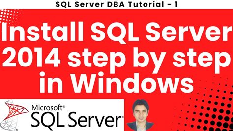 How To Install Sql Server 2014 Step By Step In Windows System Sql Sqlserver Sqlserverdba