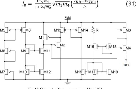 Figure 10 From A Review Of CMOS Current References Semantic Scholar