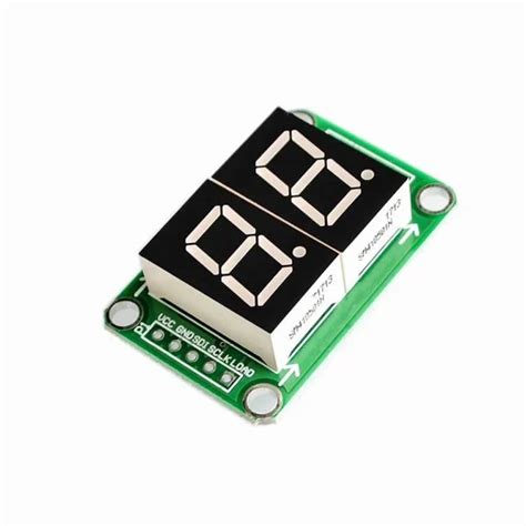 74hc595 2 Digit 05inch 7 Segment Digital Tube Led Display Module Fr