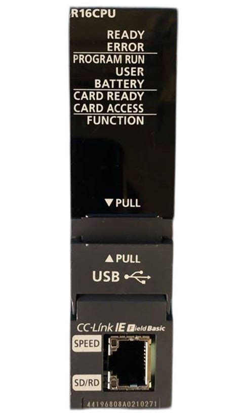 Melsec Iq R Series Mitsubishi R16CPU Programmable Controller CPU Module 16384 At Best Price In