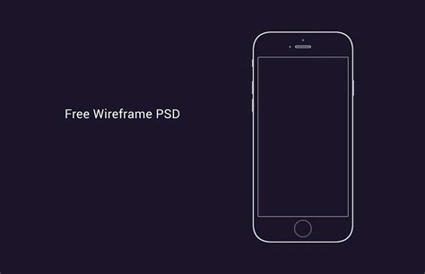 Latest Collection Of Iphone Wireframe Psds › Wireframes Css Author