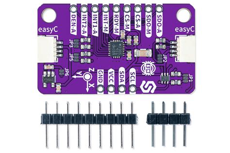 Accelerometer And Gyroscope And Magnetometer Lsm9ds1tr 9 Dof Breakout Soldered Electronics