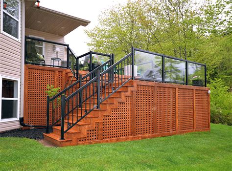 Deck Post Railing Spacing At Phyllis Mosier Blog