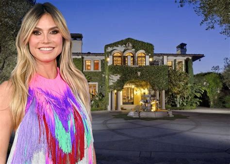 Les Incroyables Propriétés Du Top Model Heidi Klum