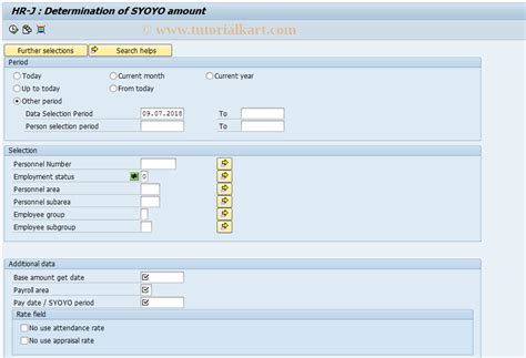 PC M USAC SAP Tcode Determination Of Shoyo Amount