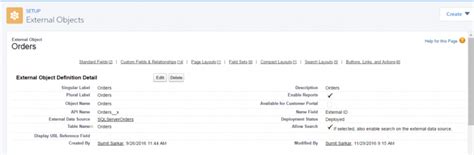 Salesforce External Object Reports Using Odata Salesforce Ben