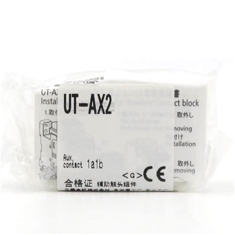 Original Mitsubishi Auxiliary Contact Ut Ax4 2 Open 2 Close Ut Ax2 1a1b