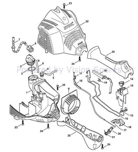 Unveiling The Inner Workings Of The Stihl FS Trigger Assembly A Comprehensive Diagram