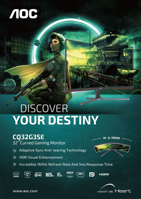 AOC CQ G SE Curve Gaming Monitor QHD HZ MS Free Sync Shopee Malaysia