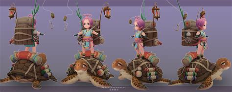 廖磊3D角色网络班第六期作品选集2 花廊 花魁小站