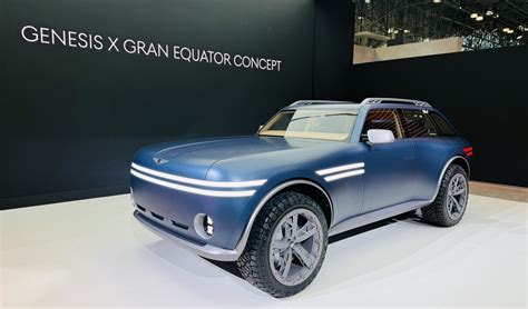 Genesis Highlights 2025 Ny Auto Show With The X Gran Equator Concept