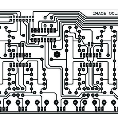 Analog Printed Circuit Board This Figure Shows The Design Of The Download Scientific Diagram