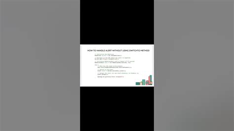 How To Handle Alerts Without Using Switchto Shorts Selenium Softwaretesting Qaautomation