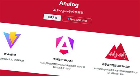 Analogjs Simplified Chinese Document Published — Jun Yuan