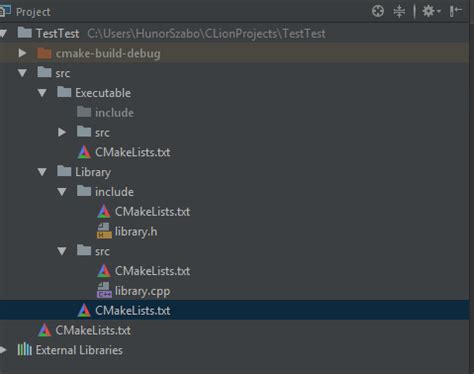 C CMake Shared Library In Subdirectory Stack Overflow