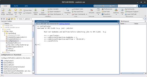 Using Matlab For High Performance Computing Datatas