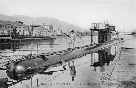1908saphir In Port In Toulon Saphir Was One Of Six Émeraude Class