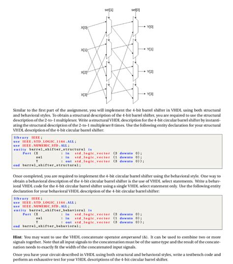 Design A Circuit That Implements An 4 Bit Circular