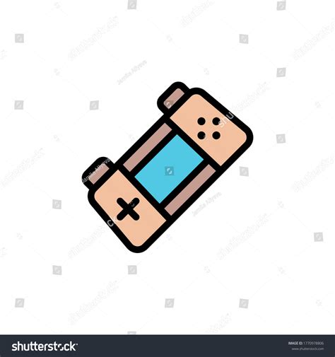 Handheld Console Icon Simple Color Outline Stock Vector Royalty Free 1770978806 Shutterstock