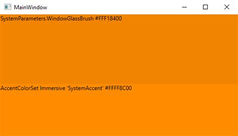 （一）在wpf中获得windows 10或8的主题色 Dwmsetcolorizationparameters Csdn博客