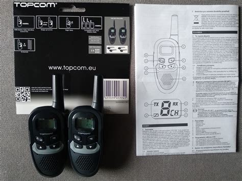 Topcom Twintalker Rc 6410 Walkie Talkie Krótkofalówki Wrocław Stare Miasto • Olx Pl