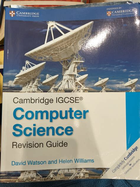 Igcse Computer Science Revision Guide Book Hobbies And Toys Books