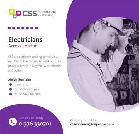 Css Recruitment And Training Services Ltd On Linkedin Jobs Jobsearch Electricians