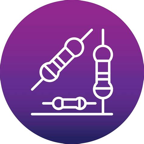 Resistor Vector Icon 15204145 Vector Art At Vecteezy