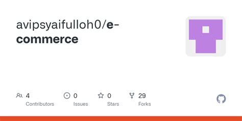 Github Avipsyaifulloh E Commerce