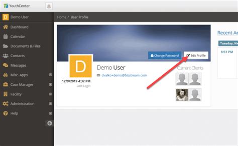 Updating Your Profile Information Youthcenter Docs