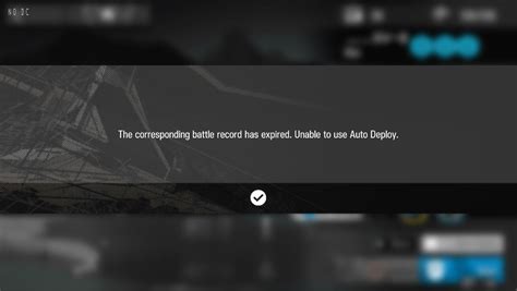 Unable To Use Auto Deploy Rarknights