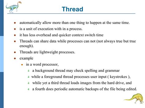 Multithreaded Programming In Oprating System PPT