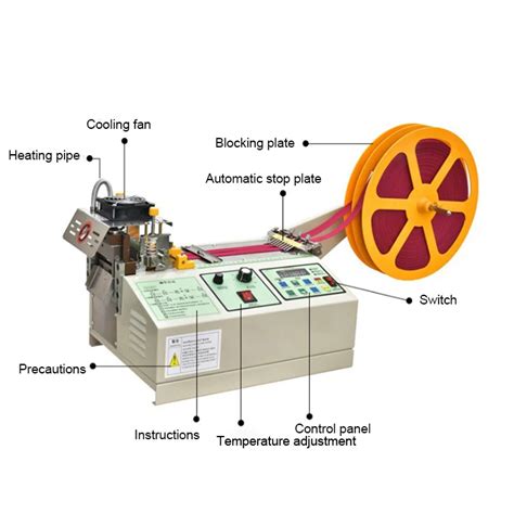 Performance Automatic Webbing Cutting Machine Correas Cortadora