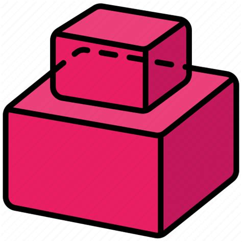 3d Model Extrude Volume Design Geometric Cube Icon Download On Iconfinder