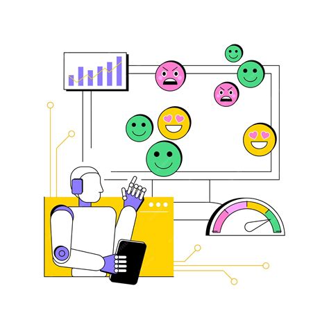 Premium Vector Aipowered Sentiment Analysis Abstract Concept Vector
