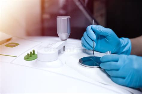 Fourier Transform Infrared Spectroscopy Ftir Instrument Stock Image Image Of Equipment