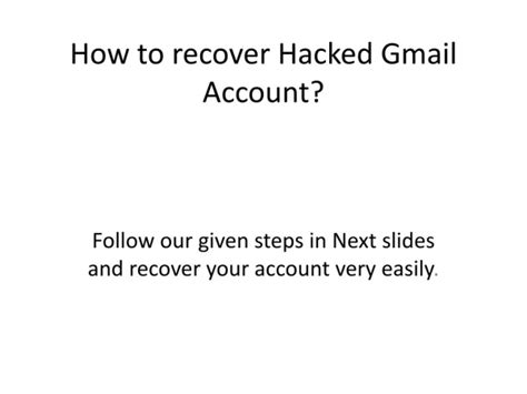 Ppt How To Configure Outlook In Gmail Account Powerpoint Presentation Id 7600987