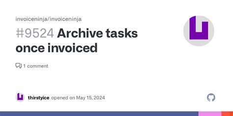 Archive Tasks Once Invoiced · Issue 9524 · Invoiceninjainvoiceninja · Github