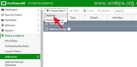 How To Whitelist An External Ip Address In Fortigate Firewall