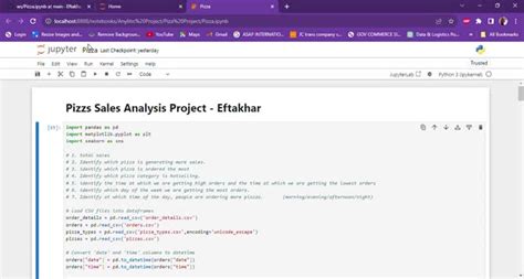 Completed My Data Analytics Project With Python Eftakhar Shaikh Posted On The Topic Linkedin