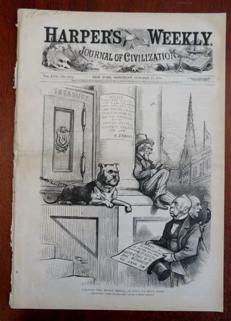 Winslow Homer Ship Building Harpers 1873 Nast Political Art Nyc Panic Winslow Homer Ship Building Harpers 1873 Nast Political Art Nyc Panic