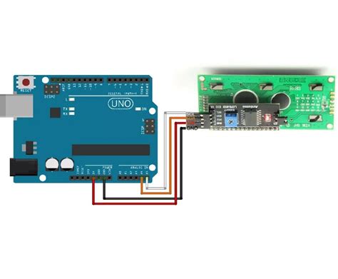 Display LCD Azul x Módulo I C Serial x Display Casa da Robótica Loja de