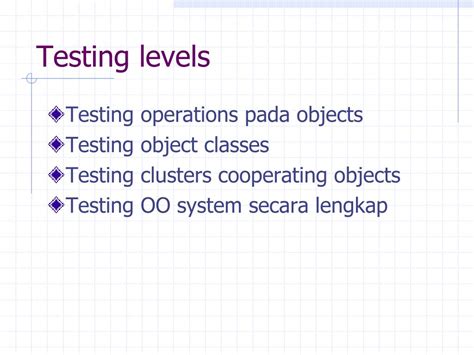 Ppt Object Oriented Testing Powerpoint Presentation Free Download