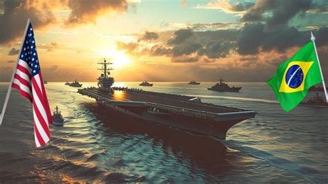 Pela Primeira Vez A Marinha Do Brasil E A 4ª Frota Dos Estados Unidos